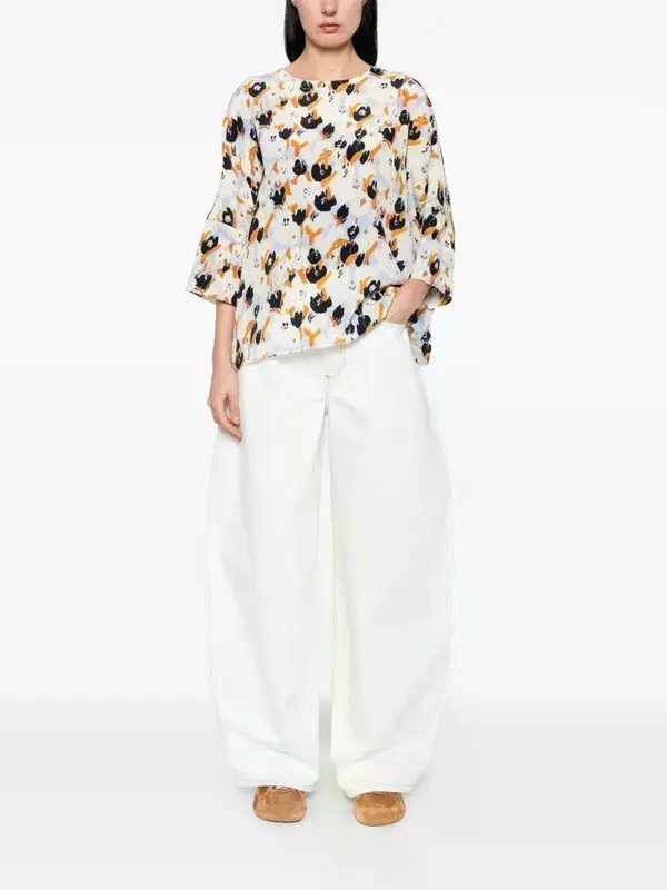 Marni Floral-pattern Blouse