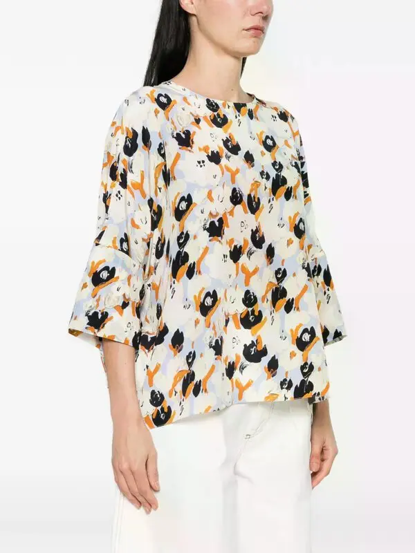 Marni Floral-pattern Blouse