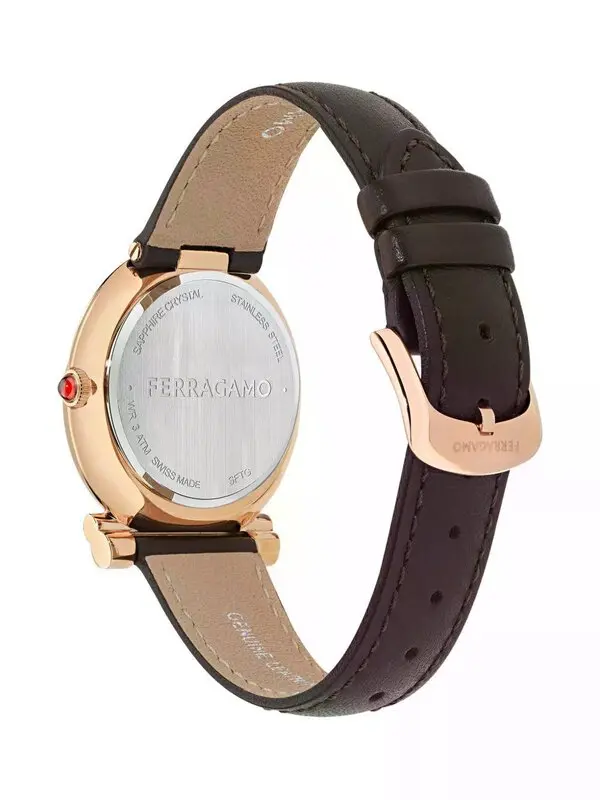 FERRAGAMO Gancini Twisted 28mm - Black