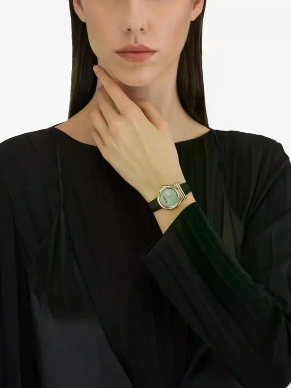 FERRAGAMO Gancini Twisted 28mm - Black