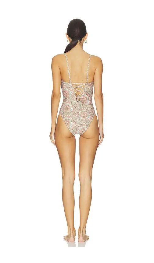 Paige Gianna U-ring One Piece Swimsuit - Surf Multi