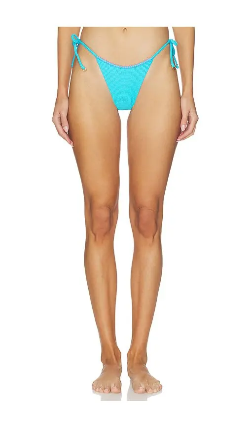 MAAJI Aqua Dream Tulum Side Tie Bikini Bottom - Aquamarine