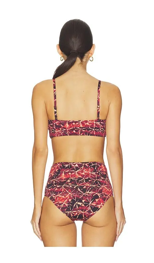 Ulla Johnson Zahara Bikini Top - Sumac
