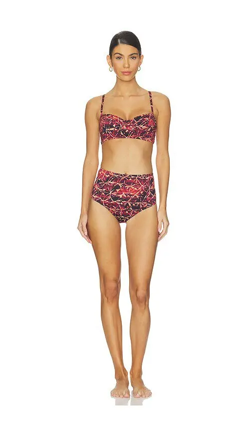 Ulla Johnson Zahara Bikini Top - Sumac