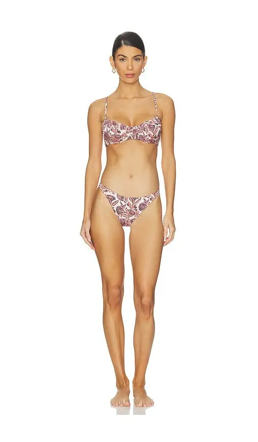 Ulla Johnson Mallorca Bikini Bottoms - Limestone