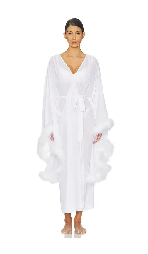 Sleeper Afrodita Lounge Robe - White