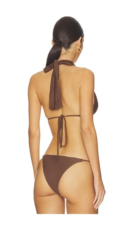 Bardot Halterneck Bikini Top