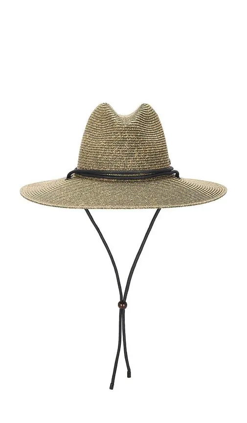 HEMLOCK HAT CO Seaside Packable Fedora - Black & Bronze