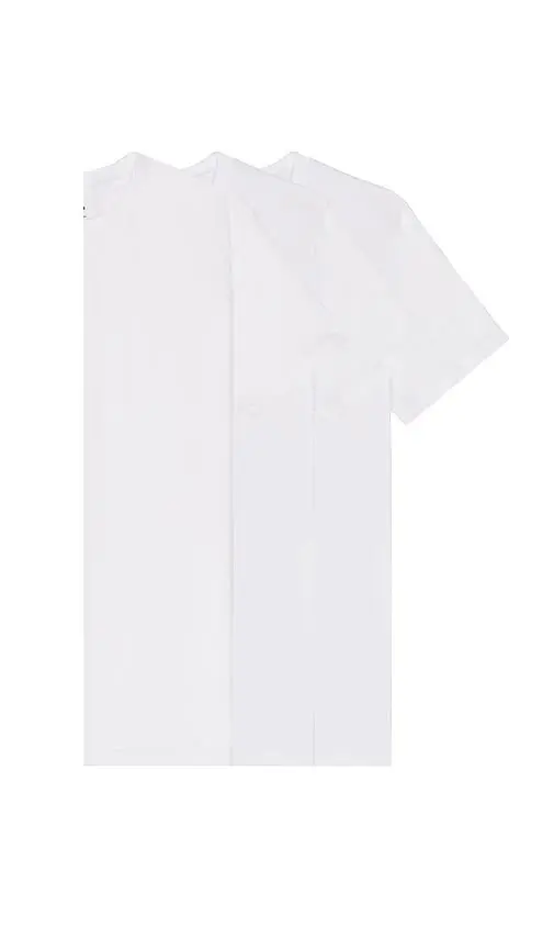 SKIMS Lightweight T-shirt 3 Pack In White