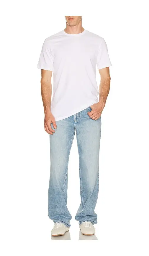 SKIMS Lightweight T-shirt 3 Pack In White