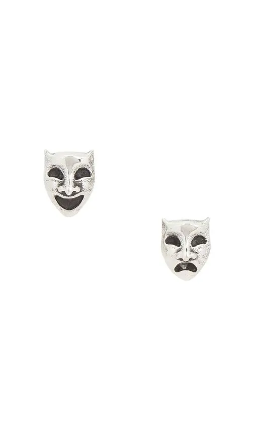 MAPLE Laugh Now Cry Later Sterling Silver Earrings - Silver 925