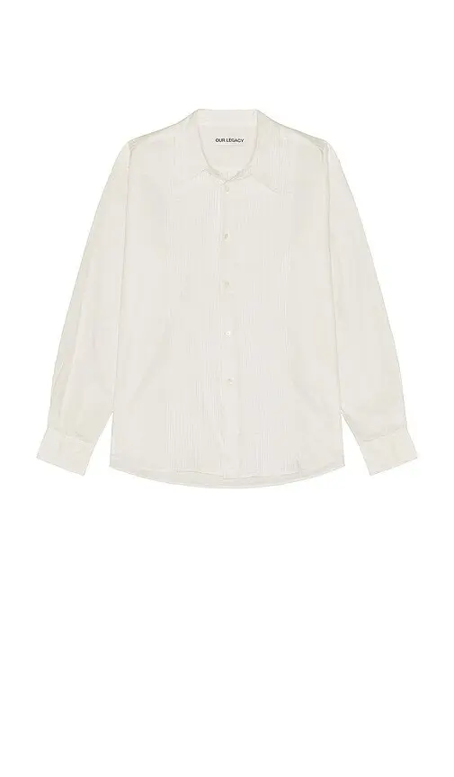 Our Legacy Promise Shirt In White