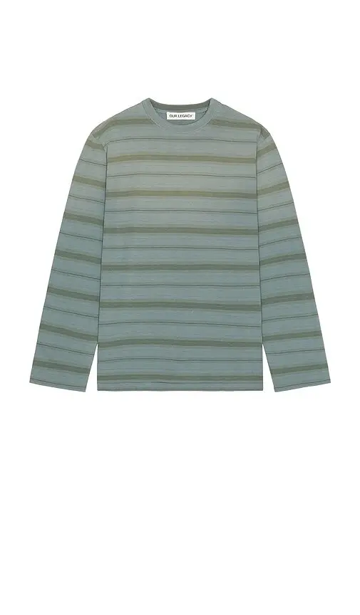 Our Legacy Box Longsleeve Tee In Green