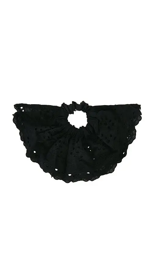 LOVERS AND FRIENDS Amira Scrunchie - Black