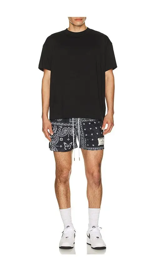 RYOKO RAIN Original Paisley Mesh Shorts