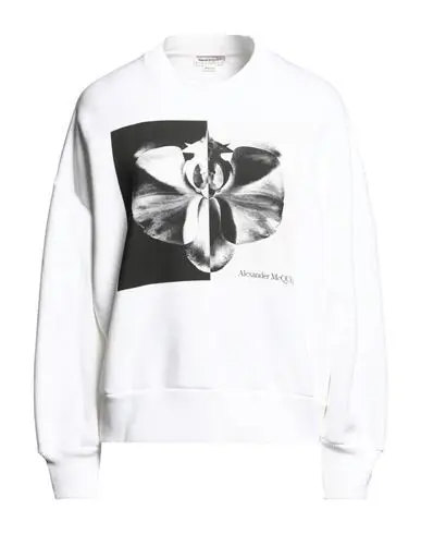 Alexander McQueen Cotton Sweatshirt - White