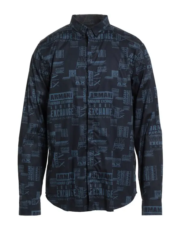 Armani Exchange Shirt Size Cotton, Elastane