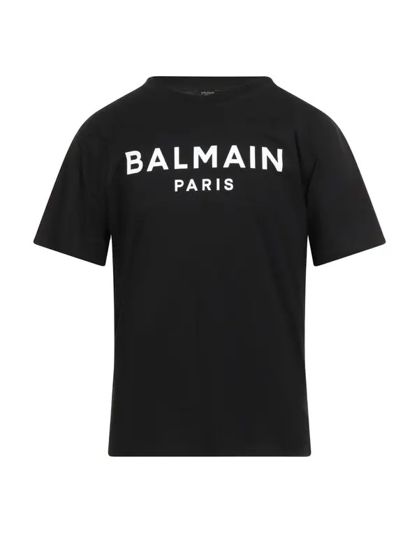 Balmain T-shirt Size Cotton - Black