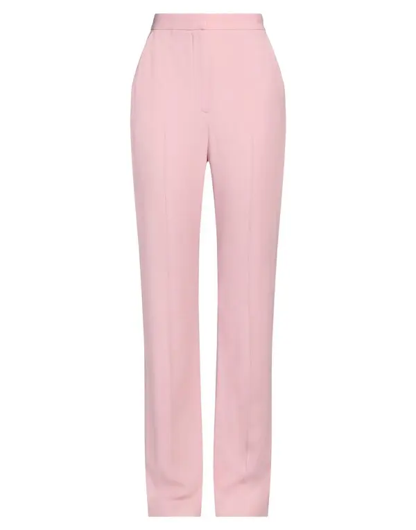 Alexander McQueen Bootcut Crepe Pants - Pink