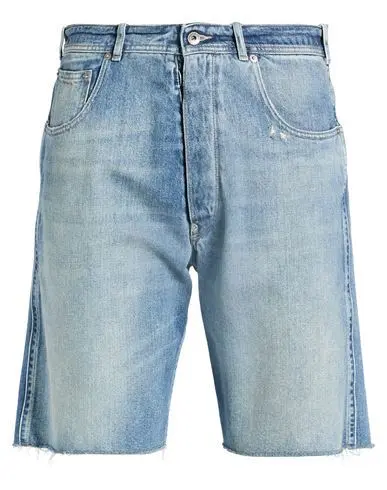 MAISON MARGIELA Denim Shorts Size Cotton - Blue