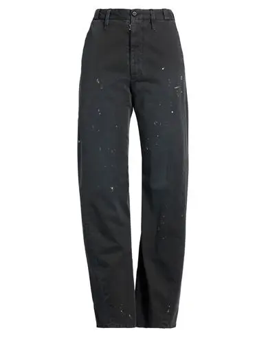 MAISON MARGIELA Pants Size Cotton - Black