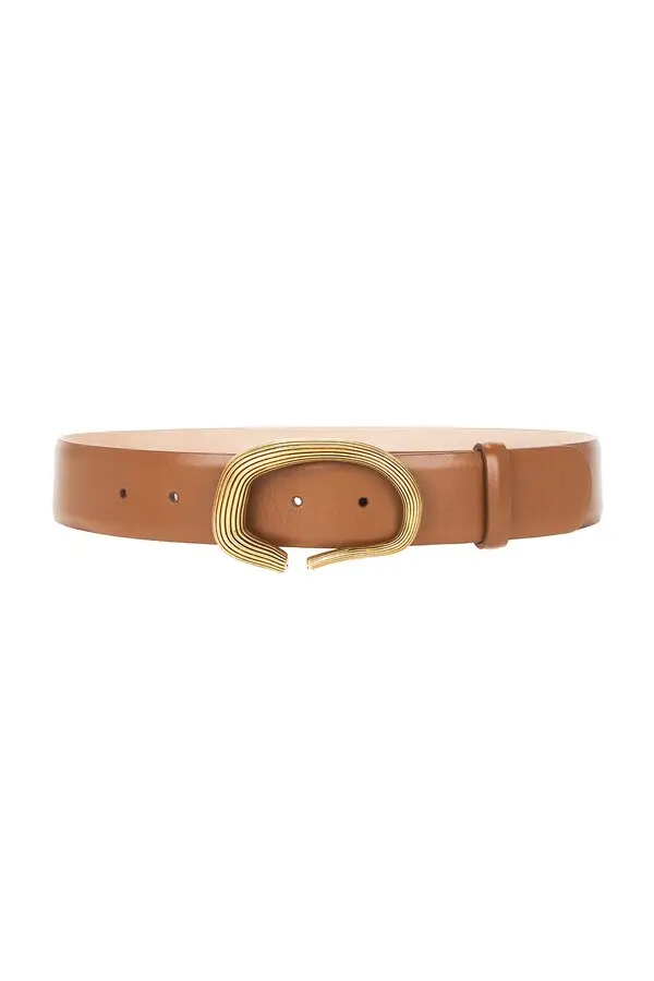 Khaite Churro 35mm Belt - Dark Honey