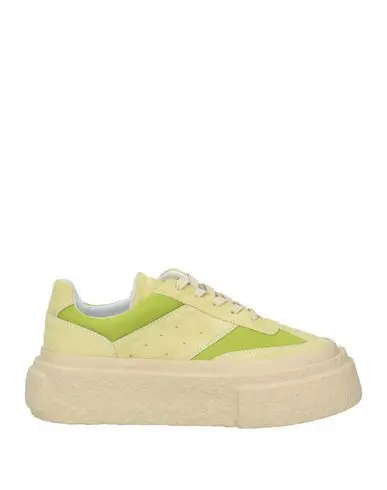 MAISON MARGIELA Sneakers Light Size Leather, Textile Fibers - Green
