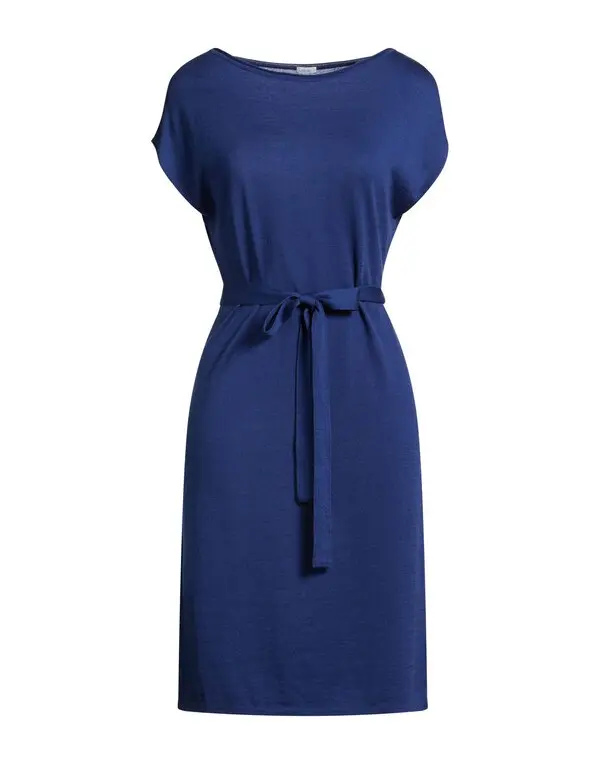 Malo Midi Dress In Cotton And Silk