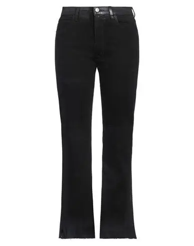 + PEOPLE People Jeans Boot-cut Metallic Coated Stretch Denim High Waisted
