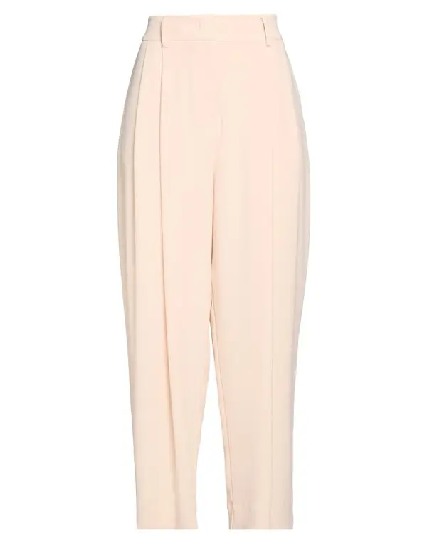 Armani Exchange Wide-leg High-waisted Pants - Pink