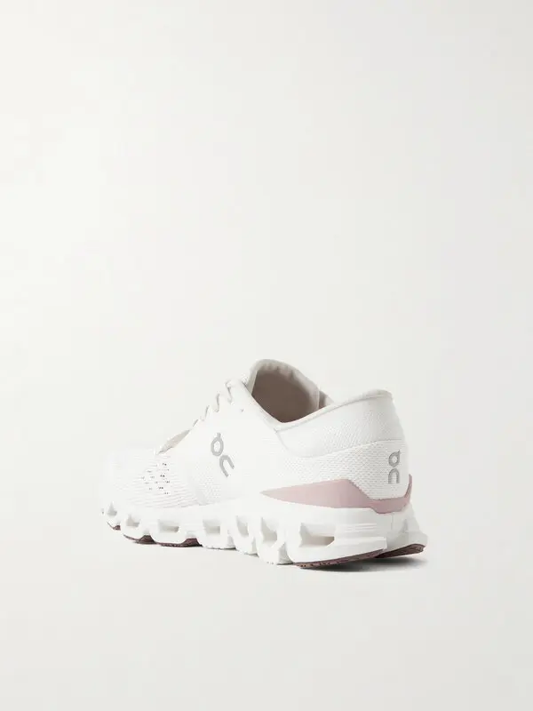 On Cloud X 4 Recycled-mesh Sneakers - Neutrals