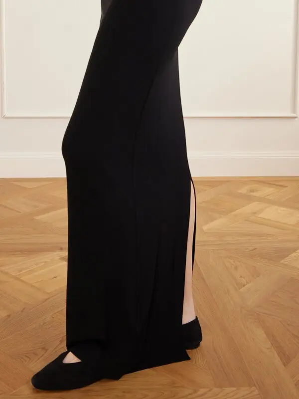 Eterne Emma Matte Jersey Midi Skirt