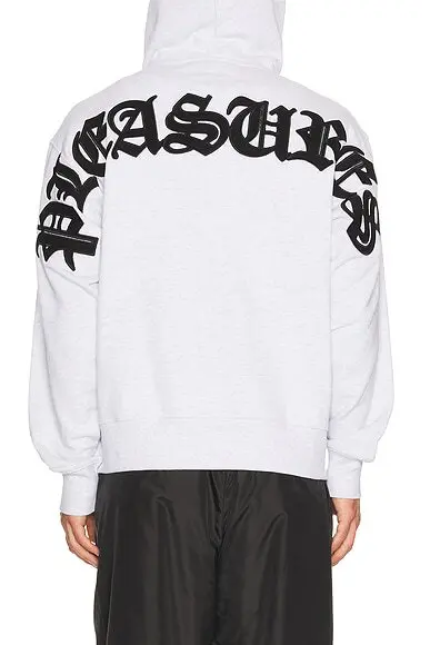 PLEASURES Neural Zip Hoodie - Heather
