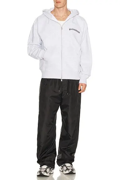 PLEASURES Neural Zip Hoodie - Heather