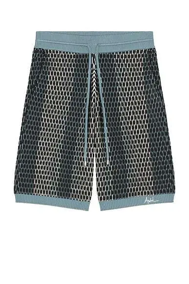 Amiri Striped Knit Shorts