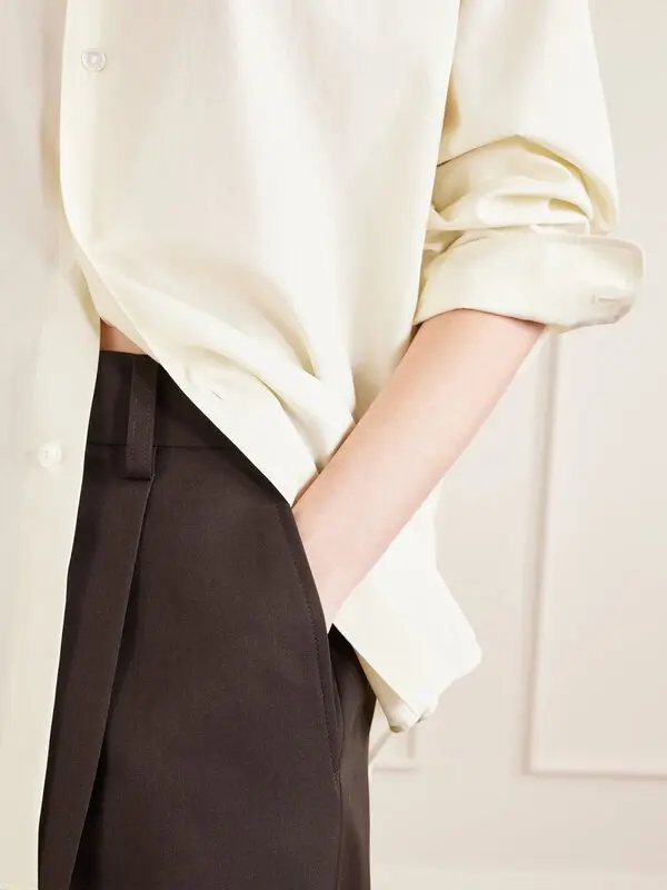 Auralee Finx Cotton-twill Shirt