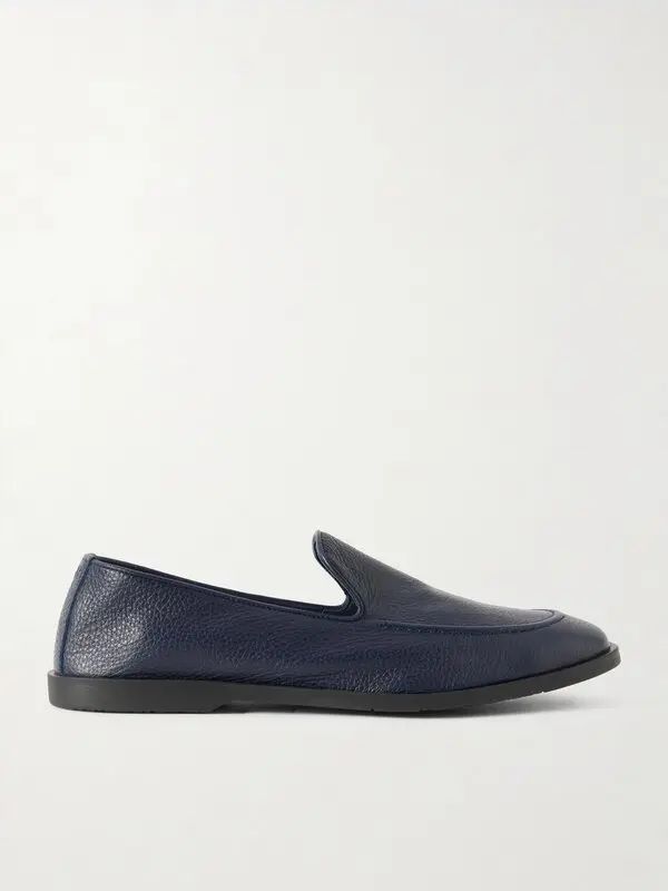 George Cleverley Cornwall Full-grain Deerskin Loafers