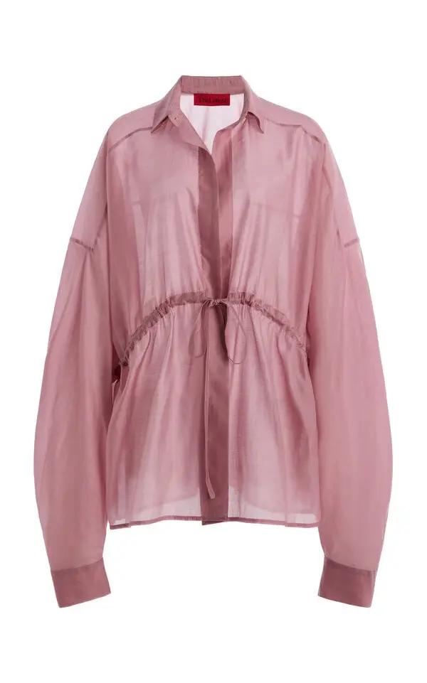 THE LATEST Dalida Muslin Shirt - Pink