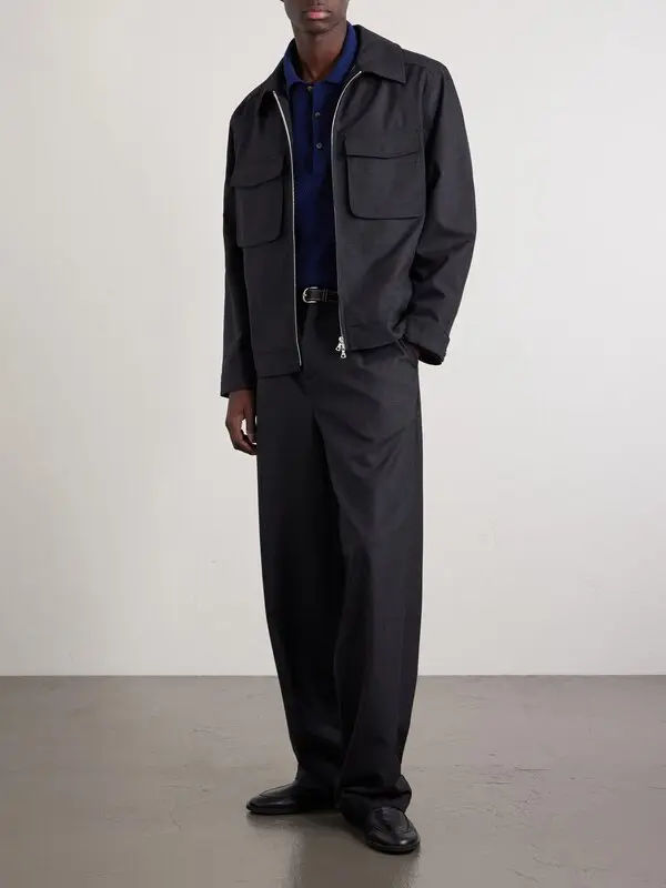 De Bonne Facture Grandad Straight-leg Trousers