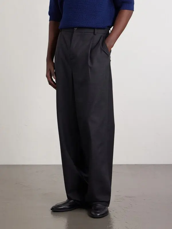 De Bonne Facture Grandad Straight-leg Trousers