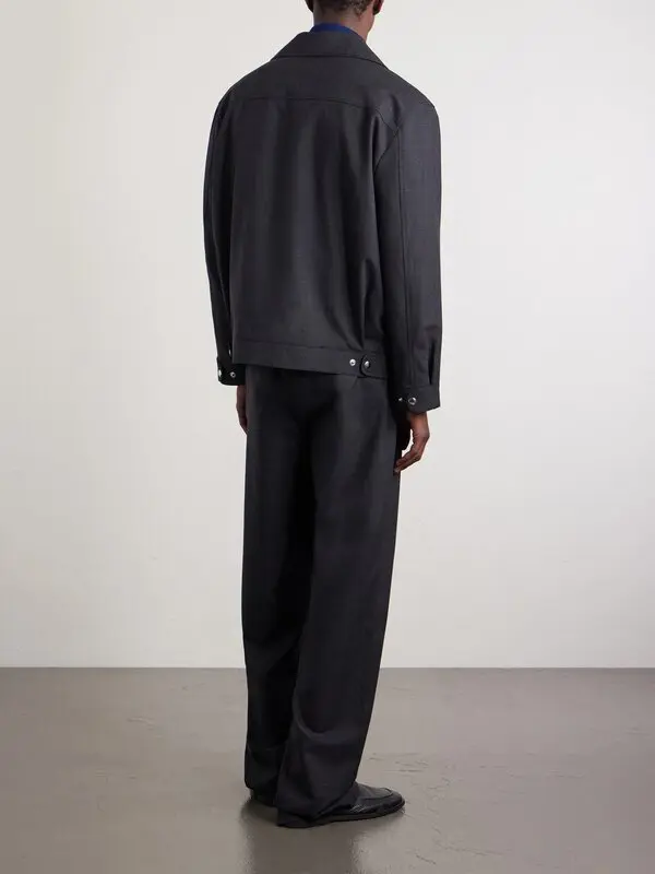 De Bonne Facture Grandad Straight-leg Trousers