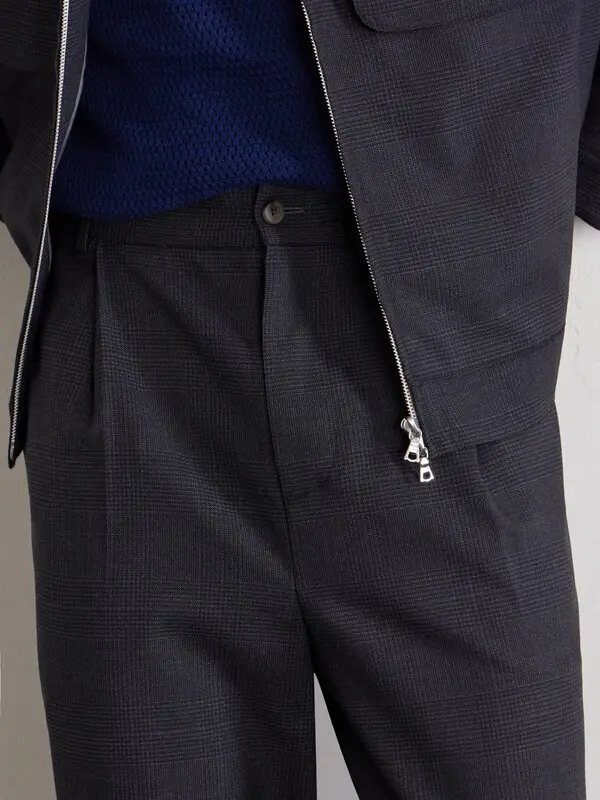 De Bonne Facture Grandad Straight-leg Trousers