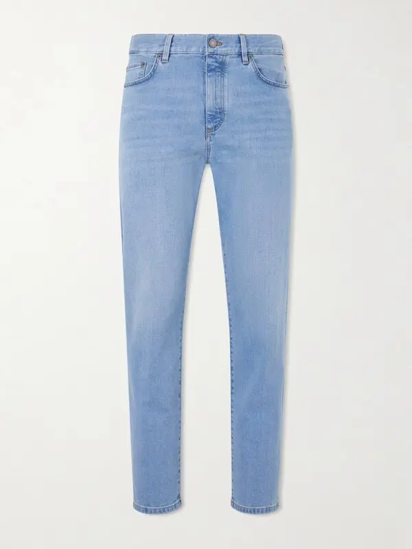 Zegna Straight-leg Denim Jeans - Blue