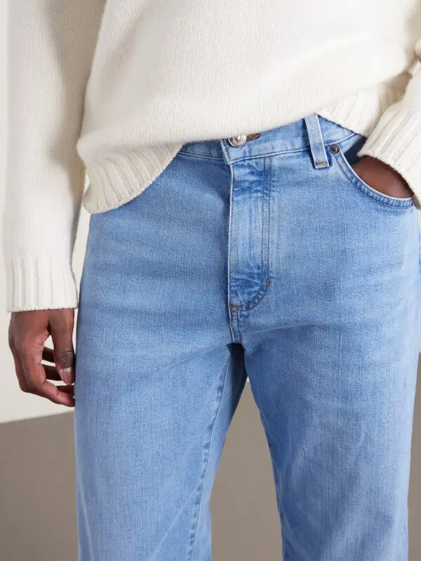 Zegna Straight-leg Denim Jeans - Blue