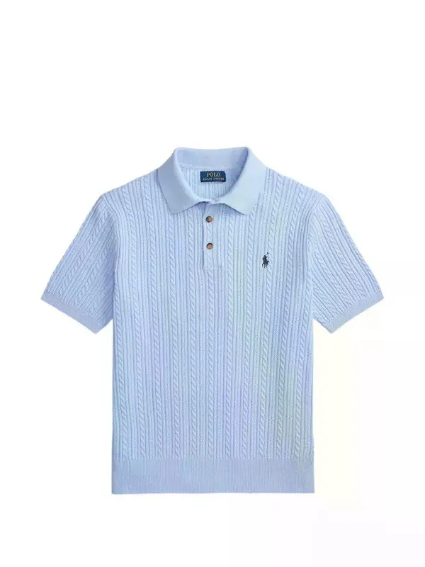 Polo Ralph Lauren Cable-knit Polo Shirt