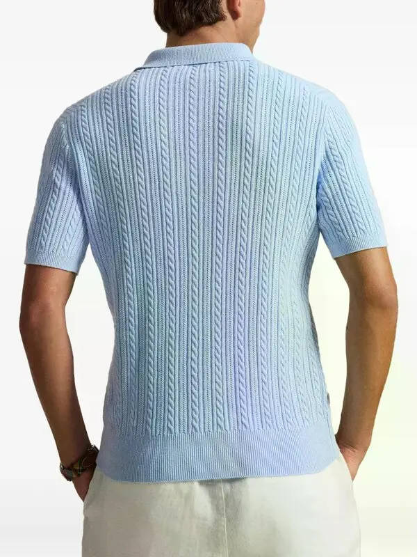 Polo Ralph Lauren Cable-knit Polo Shirt