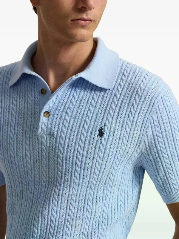 Polo Ralph Lauren Cable-knit Polo Shirt