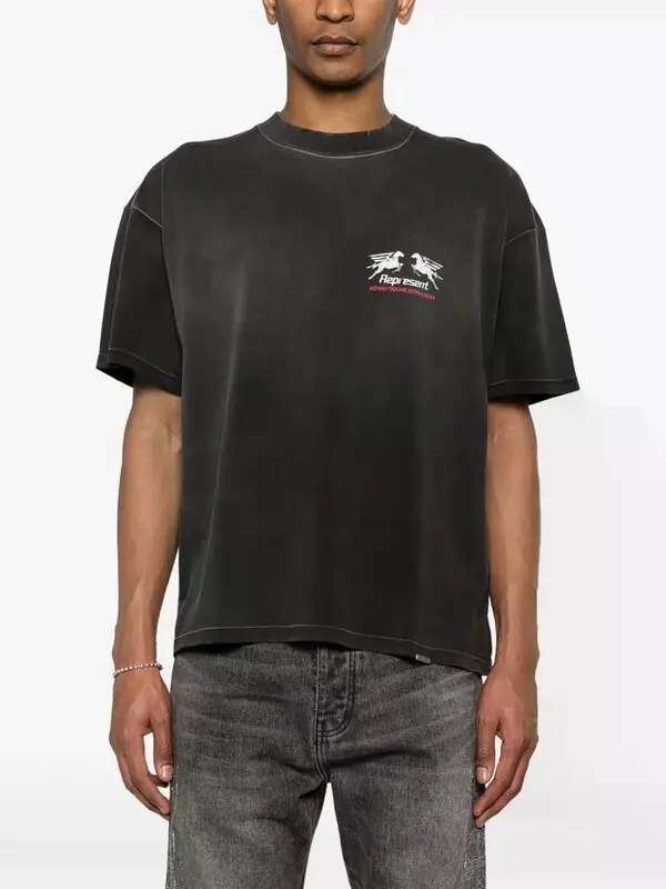 REPRESENT 24 Hour Service Short-sleeve T-shirt - Grey