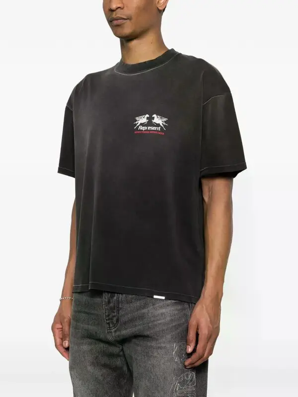 REPRESENT 24 Hour Service Short-sleeve T-shirt - Grey