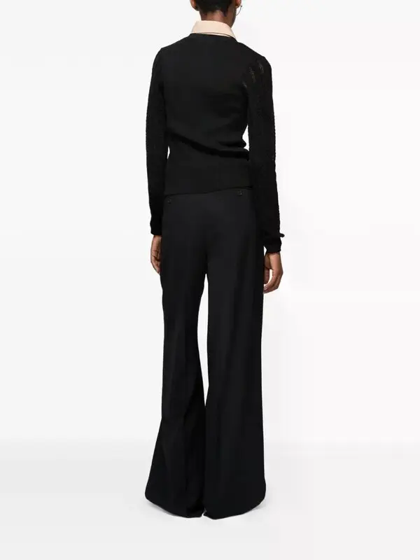 Acne Studios Button Knitted Cardigan - Black